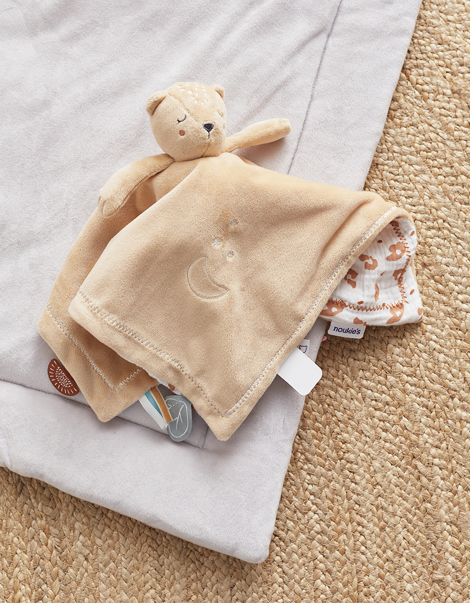 Doudou jour & nuit Kendi, beige/écru | Noukie's