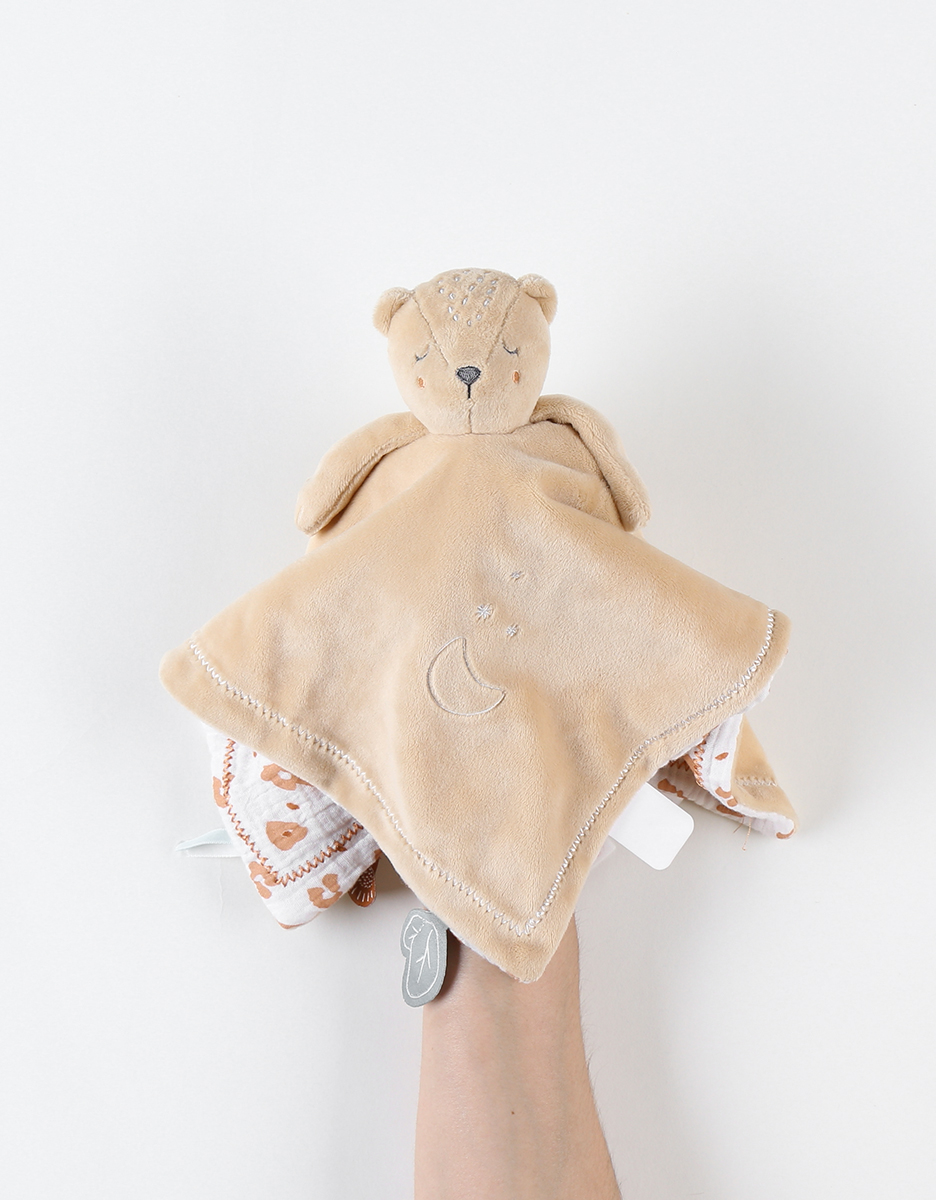 Doudou jour & nuit Kendi, beige/écru | Noukie's