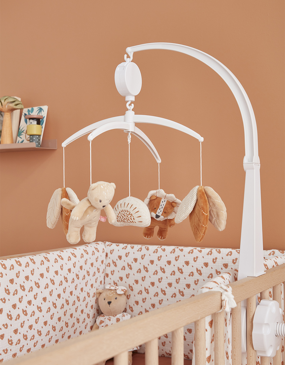 Mobile musical Babou & Kendi en plastique | Noukie's